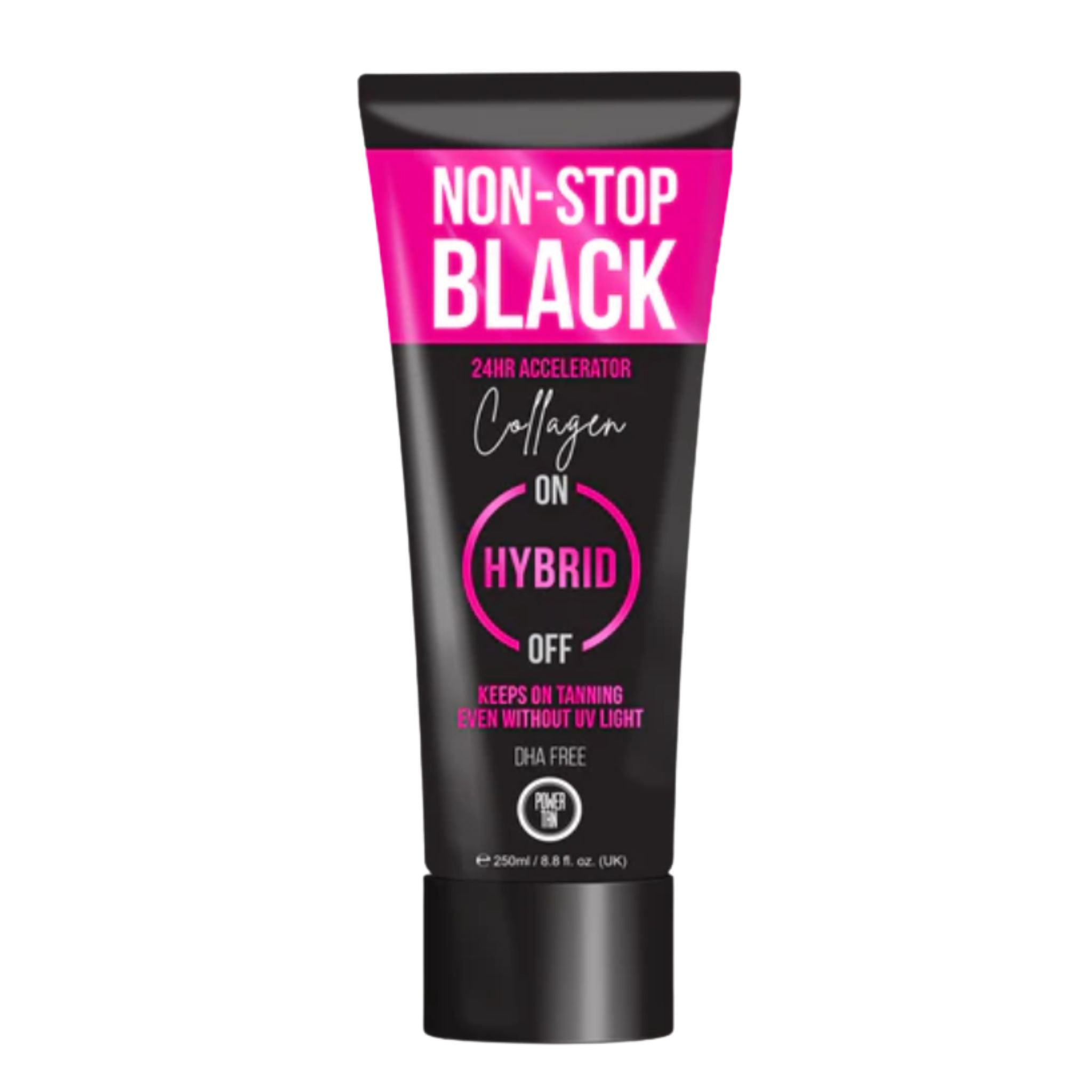 Power Tan Non-Stop Black Collagen - DHA-Free Hybrid Accelerator – GlowNest